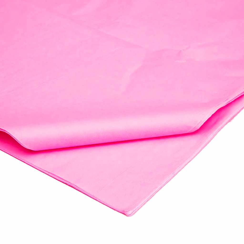 Set 50 de coli hartie de orez, latime 50 cm, lungime 70 cm, culoare roz ...