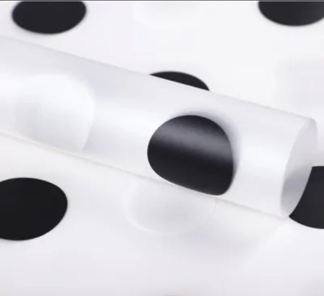 Coli celofan pentru aranajamente florale,semitransparent cu buline ...