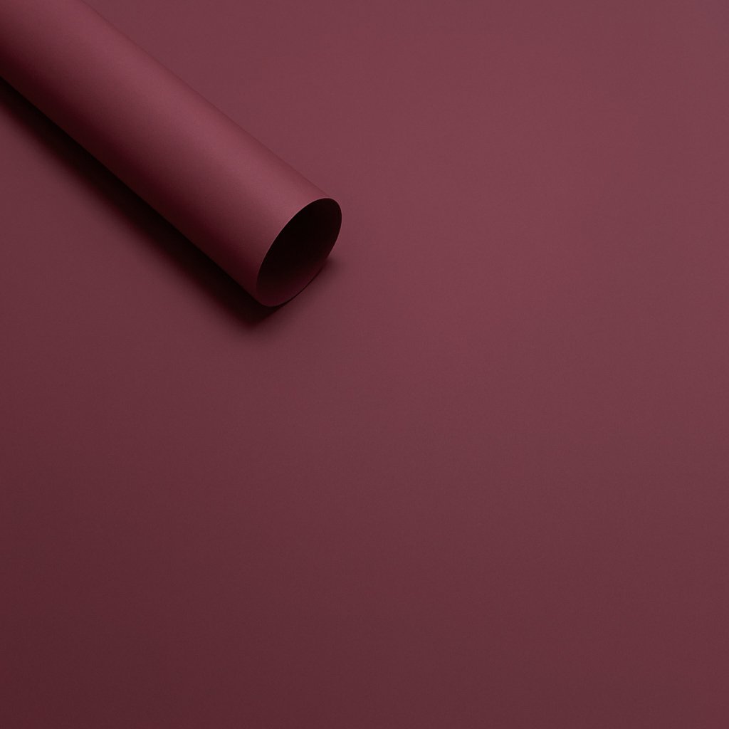 Coli celofan uni, culoare grena #3 - ROC A288 - Rocos.ro